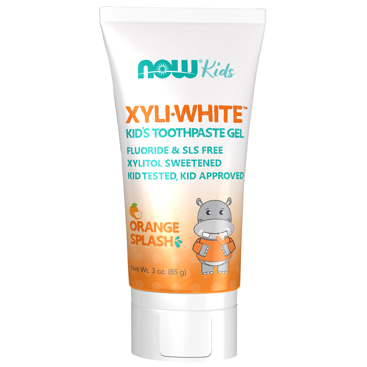 XyliWhite, Kids Toothpaste Gel Orange Splash 85g